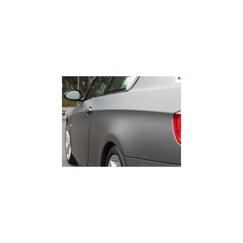 film vinyle adhésif gris mat pour covering